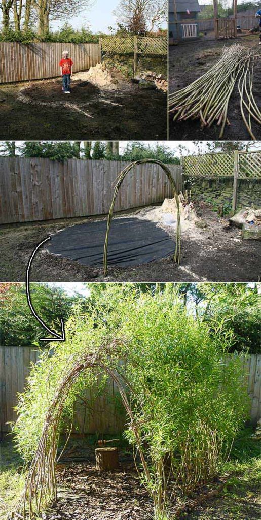 15 DIY Living Garden Structures You Will Admire
