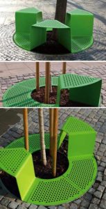 21 Cool and Inspiring Benches Around Trees