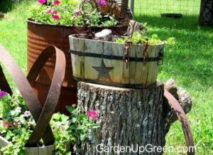 Best 26 Ideas of Decorating or Hiding a Tree Stump