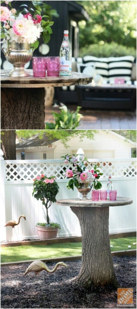 Best 26 Ideas of Decorating or Hiding a Tree Stump